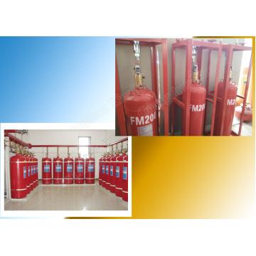 Quality 800m2 40L Cylinders Group FM200 Gas Suppression System for sale