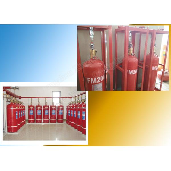 Quality 800m2 40L Cylinders Group FM200 Gas Suppression System for sale