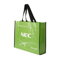 china Laminated PP Nonwoven Tote Bags Eco Friendly 120g 14"X16"X10"