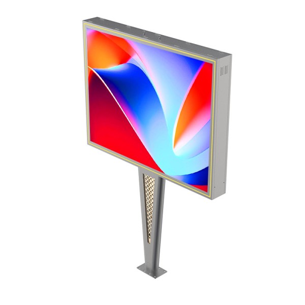Quality Customized IP65 waterproof steel p6 8000nits digital outdoor led screen led billboard display for sale