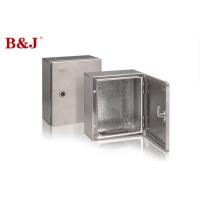 Quality IK10 Stainless Steel Electrical Enclosure Boxes Polished Surface Oil Resistance for sale