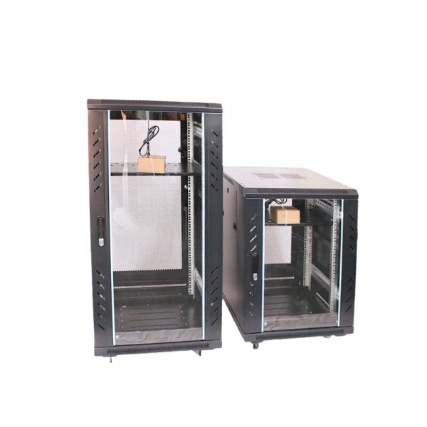 Quality Stock 4u Server Rack Cabinet for Server Room Data Center Mesh Door Network Cabinet for sale
