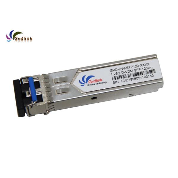 Quality DWDM-SFP120-XXXX Compatible 120km SFP+ Fiber Transceiver for sale