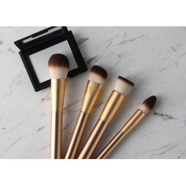 Quality Vonira Gold Synthetic Makeup Brushes 11pcs With Private Label for sale