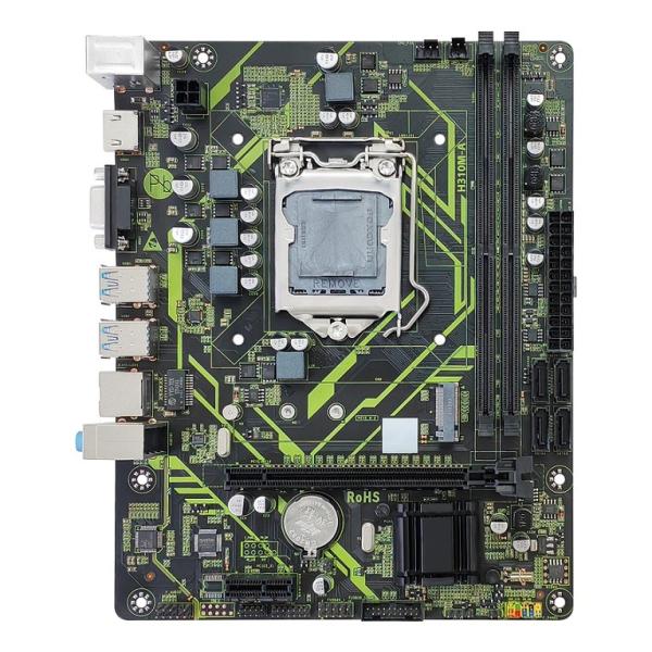 Quality reliable motherboard manufacturer H310 32GB INTEL LGA1151 PC Mainboard DDR4 Compatible Micro ATX Motherboard SATA USB3.0 for sale