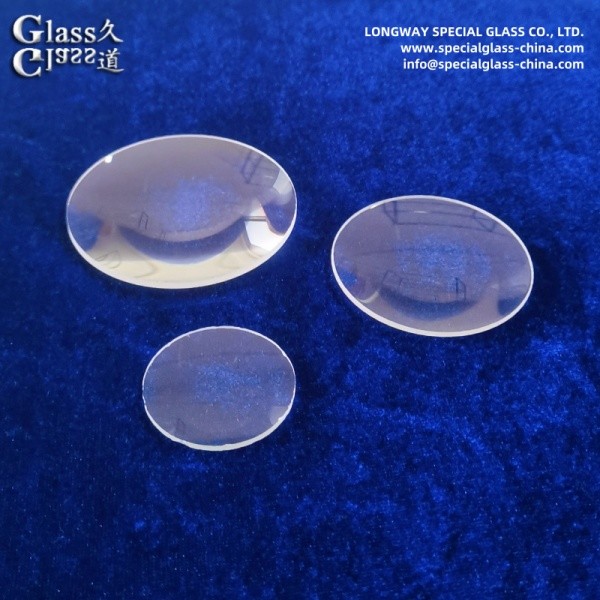 Quality Crown Glass Optical Plano Convex Singlet Lens For Light Focusing & Collimation for sale