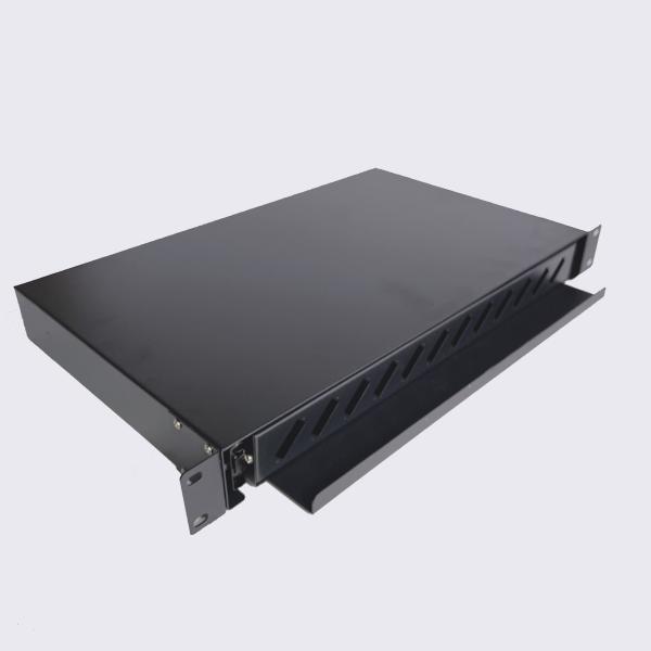 Quality 1U 12 Ports 19 Inch SC Duplex Fiber Optic Patch Panel with Customized Logo and for sale