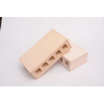 Quality Cream Yellow Hollow Clay Brick With Rough Surface For Building Construction for sale
