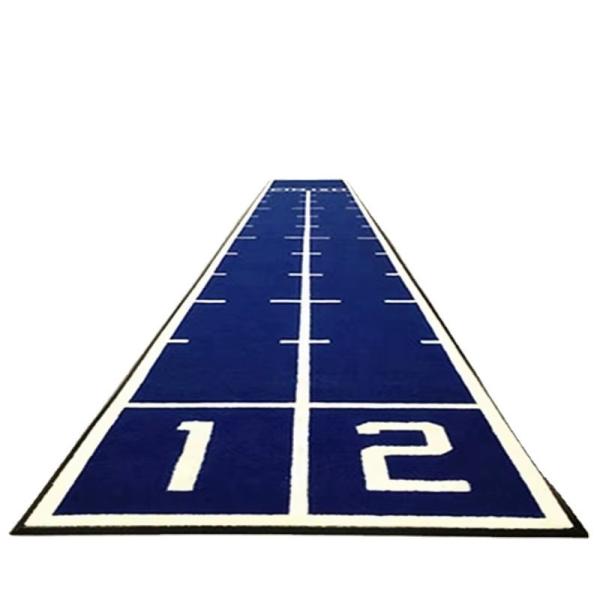 Quality 63000 Stitches/m2 Density Dorelom Indoor Gym Flooring Turf with Double PP NET SPU Backing for sale