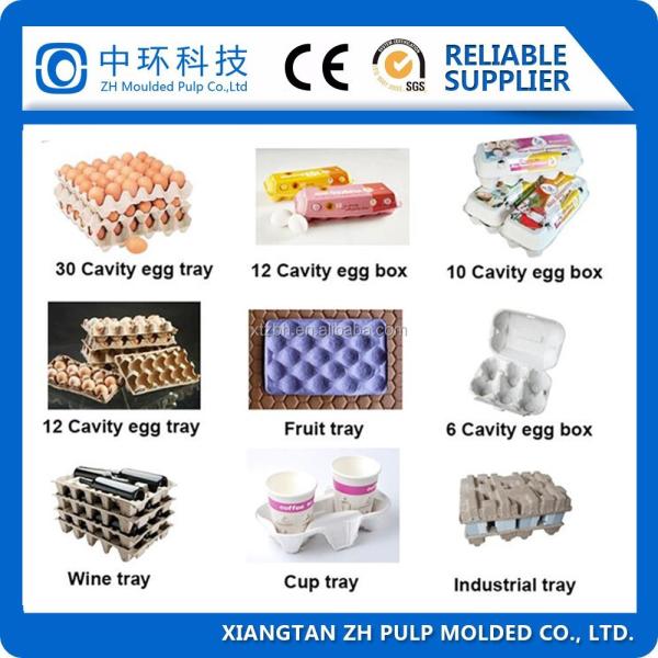 Quality Large Output Pulp Egg Tray Machine 100kw Molding Rotary Fully Automatic for sale