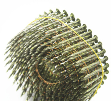 2.3*45mm 16 Degree Galvanized Wire Welded Coil Screw Nails