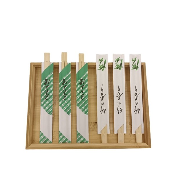 Quality Eco-Friendly Disposable Twin Chopsticks with Customizable Logo and Mao Bamboo for sale