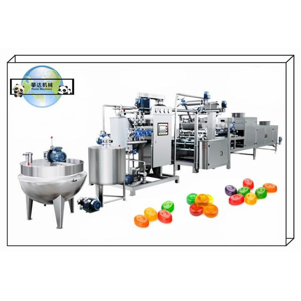 Quality Fruit Taste Hard Candy Production Line Hard Candy Processing Line Equipment Hard Candy Making Machine Lines for sale