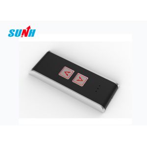 Quality Zinc Alloy Chrome Plating Lift Call Panel , Black Frame Elevator Cop Panel With for sale