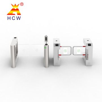 Quality Mechanical Swing Barrier Turnstile FRID Card Access Control 304 Stainless Steel for sale