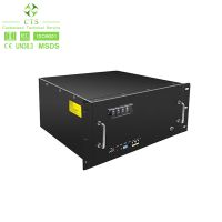 Quality Telecom Back Up 4.8kWh 48V 100Ah Lifepo4 Battery Pack With BMS UPS Solar for sale