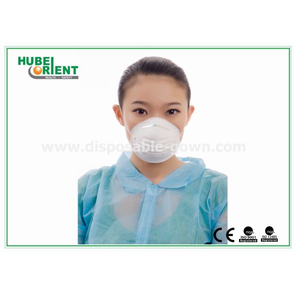 Quality White / Blue PP disposable Dust Mask Single Headband , Eco friendly for sale