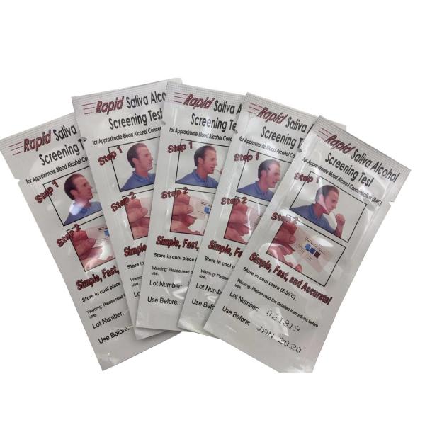 Quality 25strips/Box Saliva Alcohol Test Strips At Home for sale