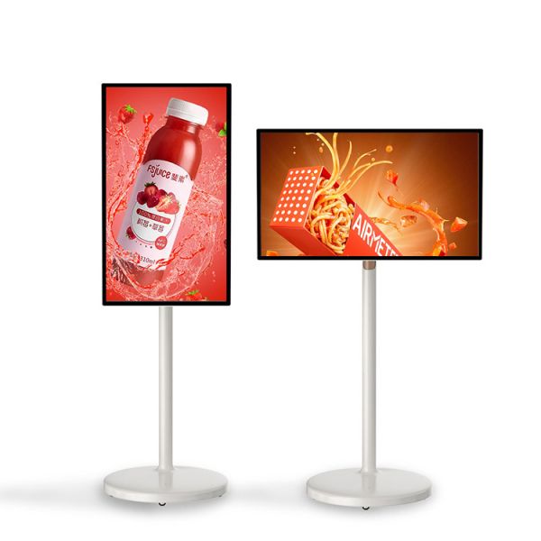 Quality 240v 1920 X 1080 Floor Standing Digital Signage With Battery for sale