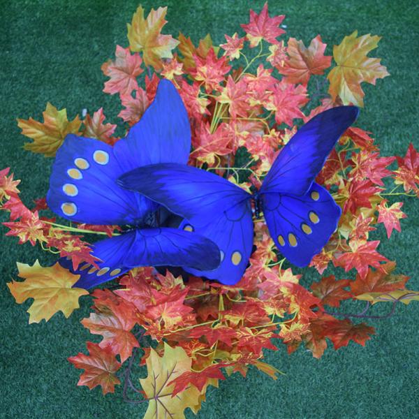 Quality Realistic Robot Life Size Butterfly Animatronic Infrared Sensor Control For for sale