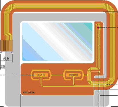 Quality F200 / F150 / V200 PCB Membrane Keyboard Switch Tactile High Reliability for sale