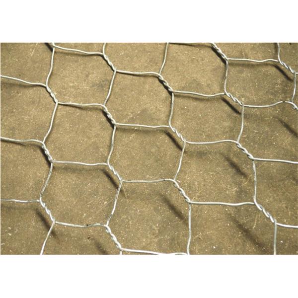Quality Galvanized Gabion Box 2.0-4.0mm Wire Double Twist Hexagonal Mesh for sale