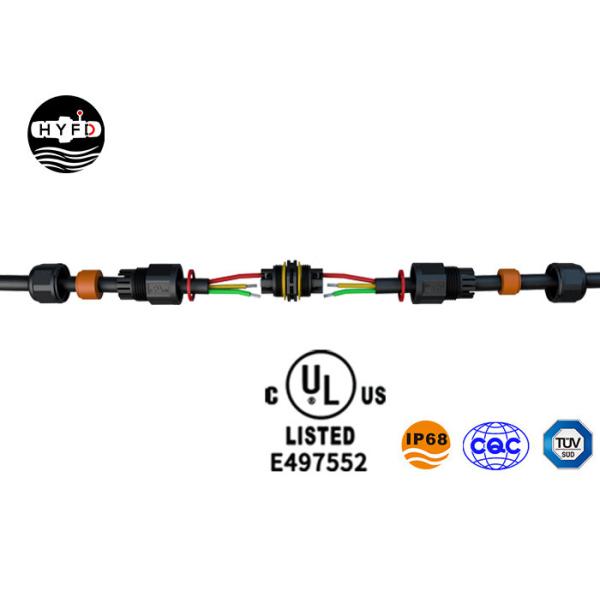 Quality 4 Pin Straight Screw Termination CQC Waterproof Circular Connectors for sale