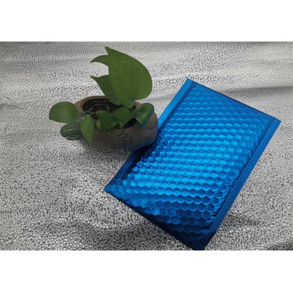 Quality Blue Padded Bubble Mail Bag , Aluminum Bubble Mailing Bag for sale