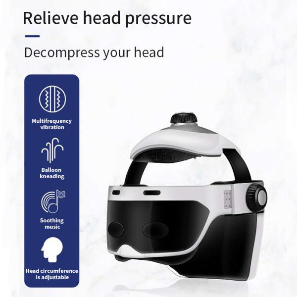 Quality Ultimate Comfort Hotel-Friendly Head Massager with Hot Compress and USB Power for sale