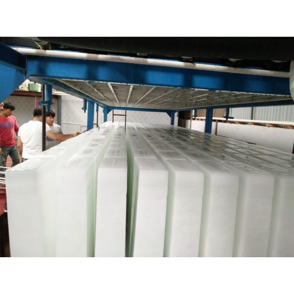 Quality Small Direct Cooling Block Ice Machine 5t 380V Air Water Cooling for sale