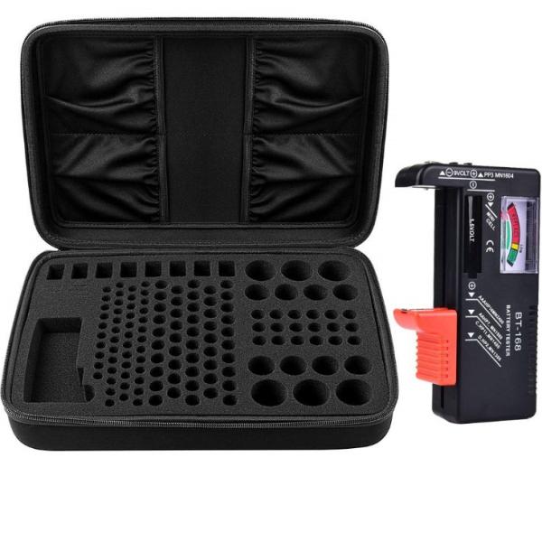 Quality Eco Friendly EVA Waterproof Tool Case 13x9x3.75 Inch For AA Battery for sale