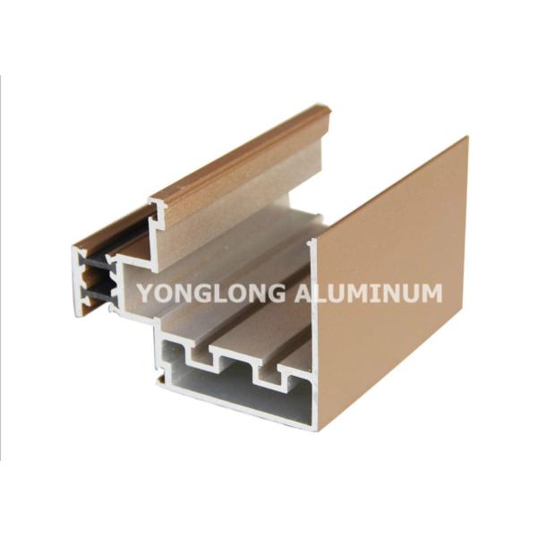 Quality T5 , T6 Temper Aluminum Curtain Wall Profile Lenth Or Shape Customized for sale