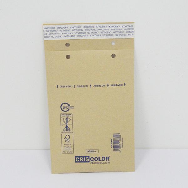 Quality Biodegradable Kraft Paper Bubble Bags 6x9 In Compact Protector For Jewelry for sale