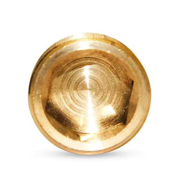 Quality CNC Thread Pipe Plug 1/2" Male Brass Compression Fitting for sale