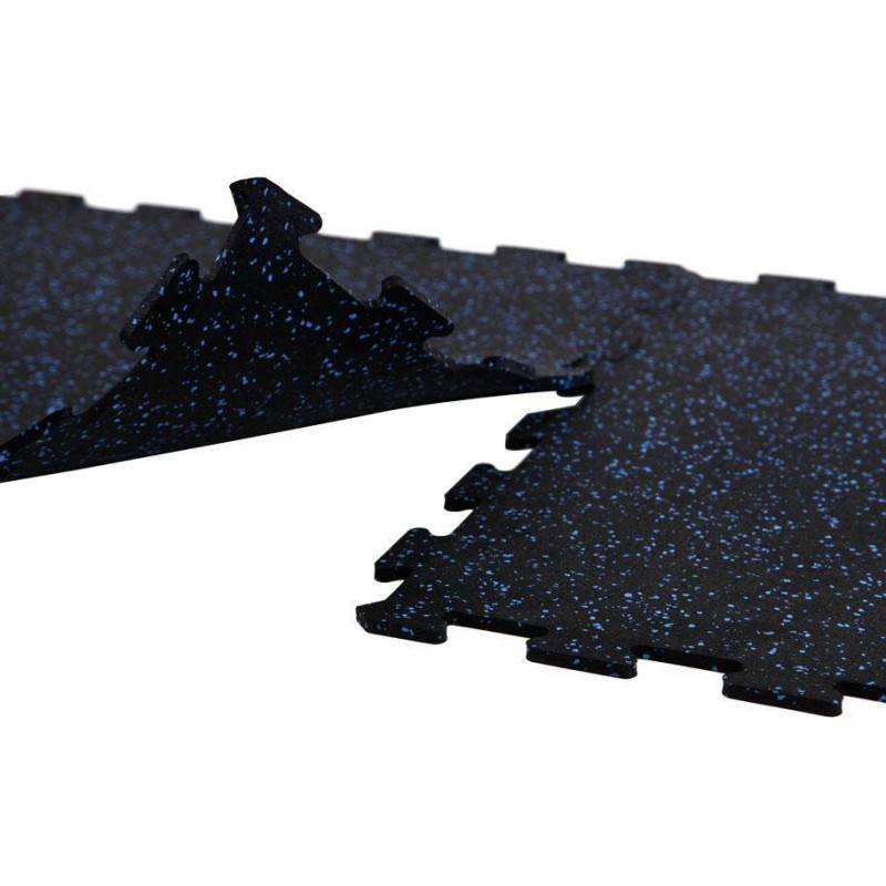 Close-up of rubber pellets texture