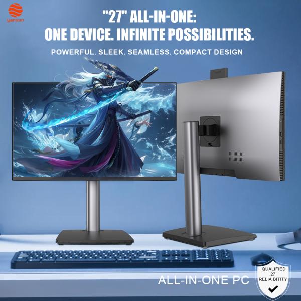 Quality 27 Inch UHD Resolution TF Gaming All-in-One Computer Monitor, 4K IPS Panel 144Hz with Fixed Bracket for sale