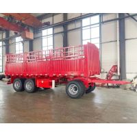 Quality Customized Side Wall Height 2/3 Axle Draw Bar Heavy Duty Timber Transport Full for sale