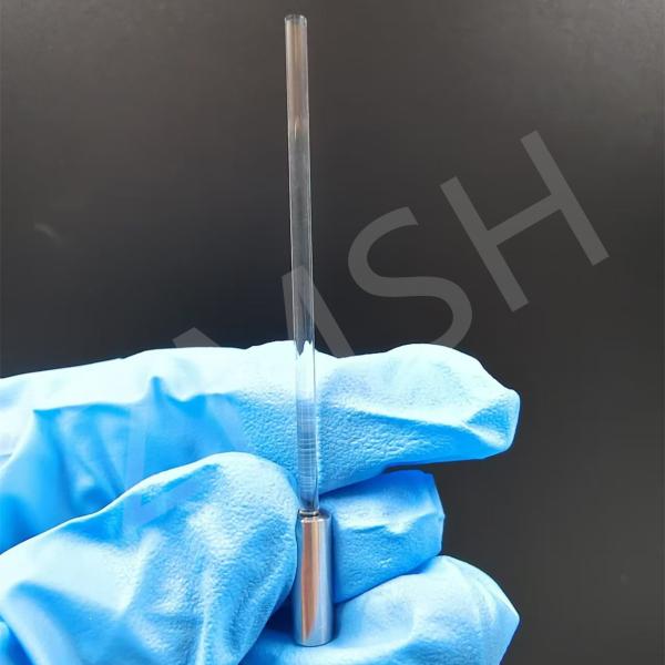Quality Sapphire Rod Customized Rod Pure Al2O3 Single Crystal Optical Parts High Hardness for sale