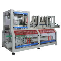 Quality Automatic Top Load Bottle Case Packer Machines 3KW Power For Round Bottles for sale