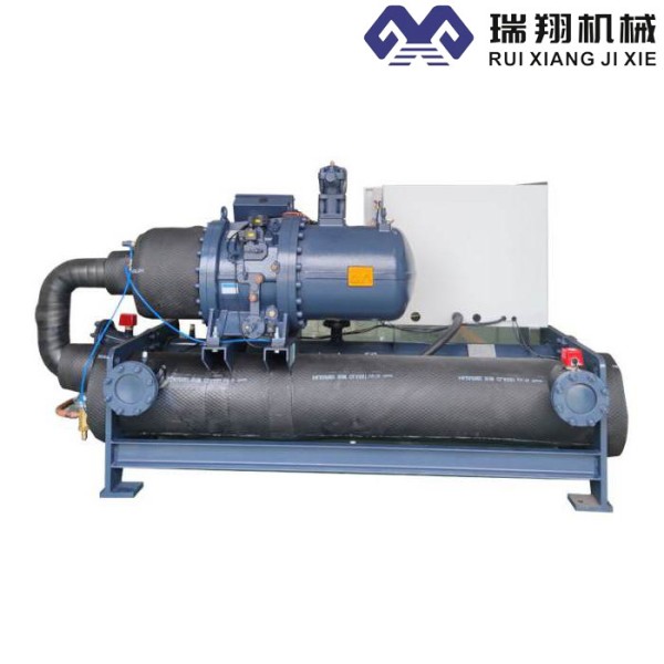 Quality 200HP Water Cooled Screw Chiller Industrial System For Plastic Molding Chemical Processing for sale