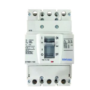 Quality CE Certified 3P 100A MCCB Circuit Breaker , Mccb Switch With Normal Structure for sale
