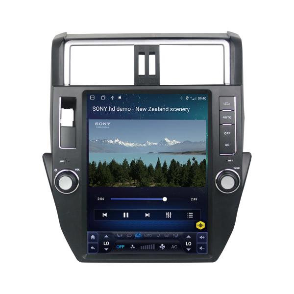 Quality Vertical Screen Android Car Navigation GPS 12.1'' Tesla Style For Toyota Prado for sale