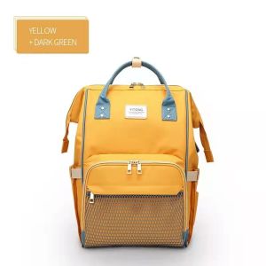 Quality Waterproof Women Backpack Multi-function Diaper Baby Bag With USB Changing for sale