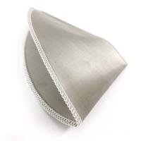 Quality 130g Metal Coffee Filter Pour Over Stainless Steel Pour Dripper CF for sale