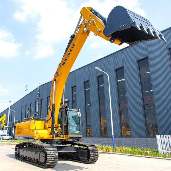 Quality 4Km/H Large Scale Excavator heavy duty digger with 6BTAA5.9  Engine for sale
