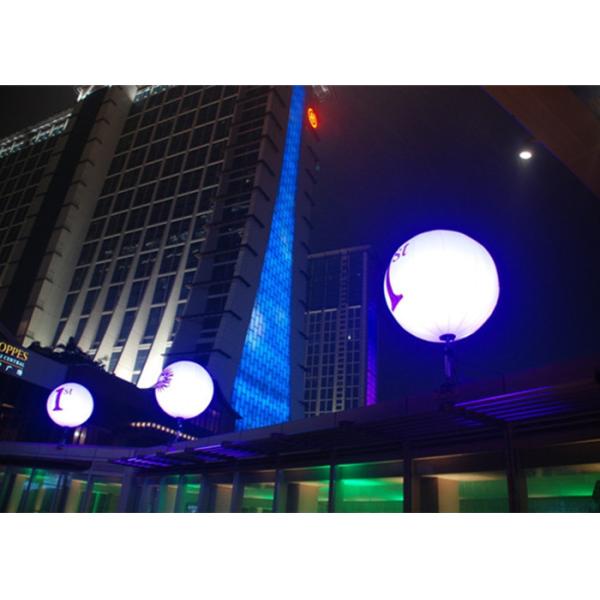 Quality Shining Inflatable Advertising Balloons / Popular LED inflatable balloon for for sale