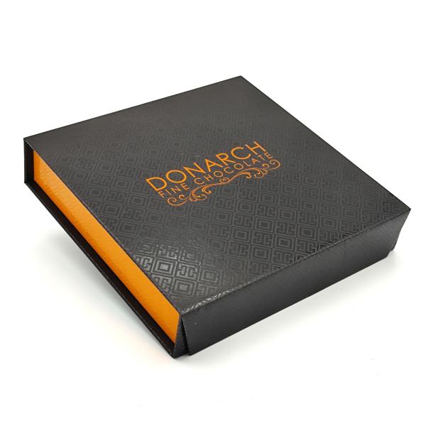 Quality Eco Friendly Paper Chocolate Box Candy Flip Top Boxes With Magnetic Closure for sale