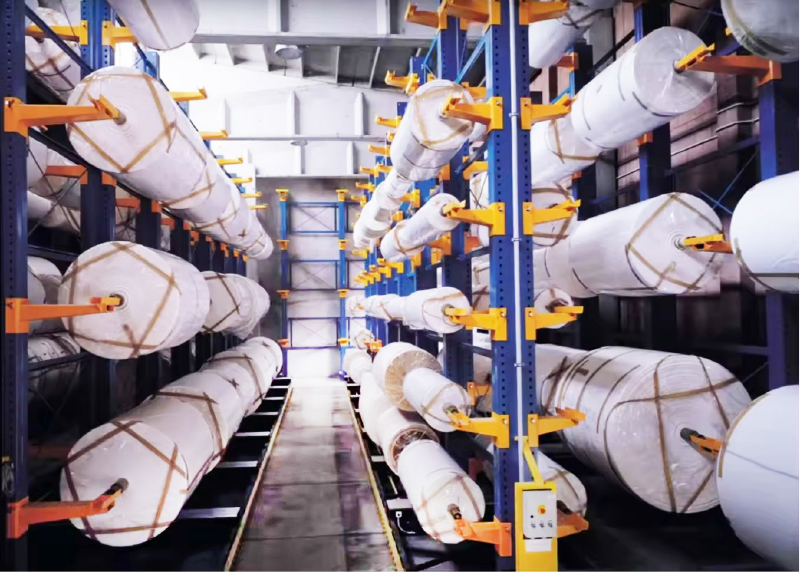 Electric Mobile Cantilever Racking System