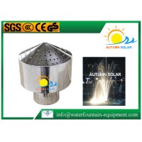 Quality Single Jet Water Fountain Nozzles Waterin Fixed Stainless Steel 40kpa 1.5m for sale