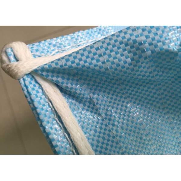 Quality Dangerous chemical powder 500kg anti static bulk bags CROHMIQ blue for sale